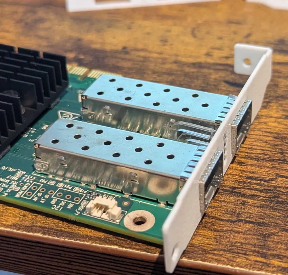 Mellanox CX312C Bracket for ThinkCentre m920q by user_4133824468 ...