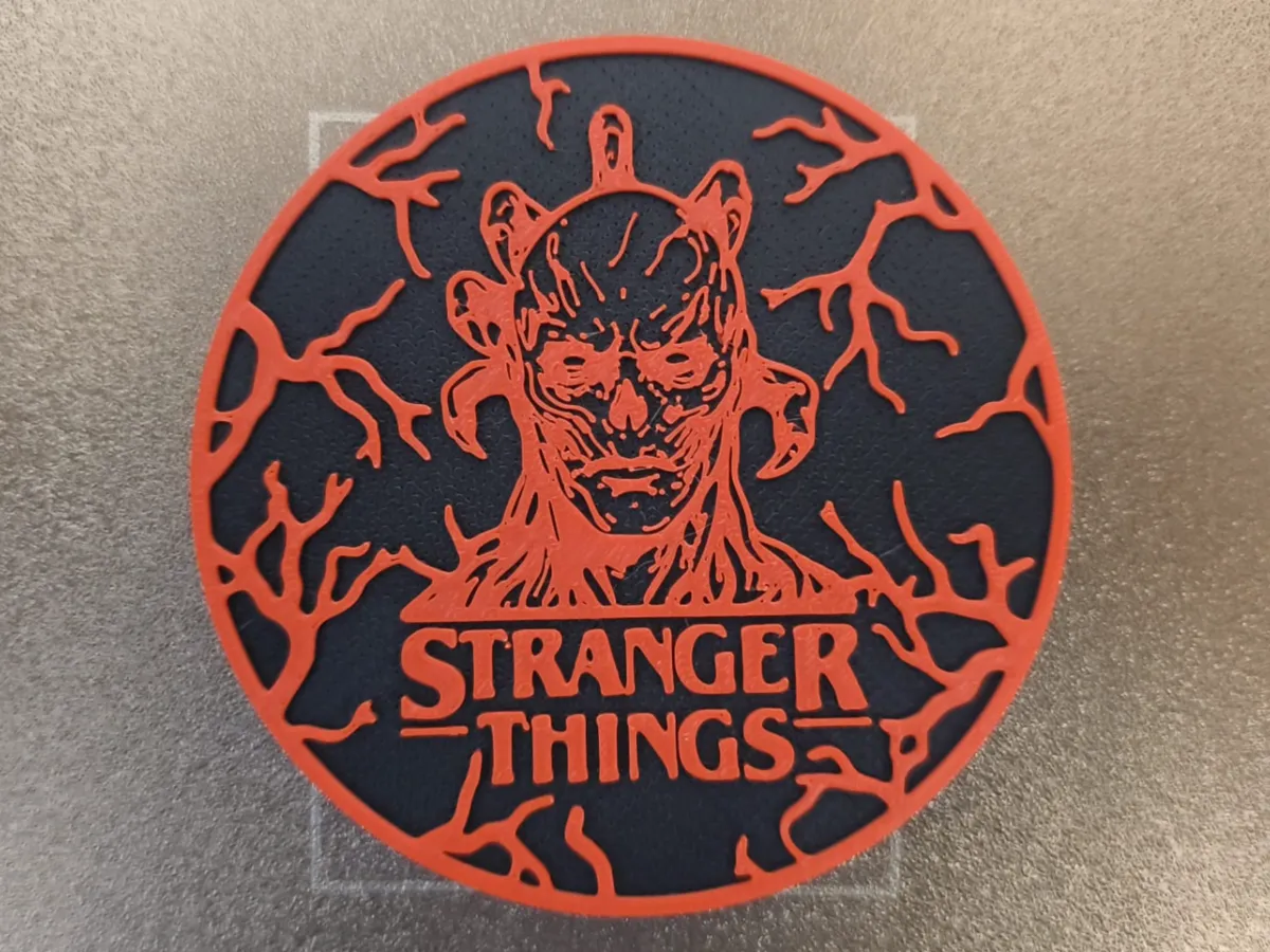 Vecna - Stranger Things Coaster - Free 3D Print Model - MakerWorld