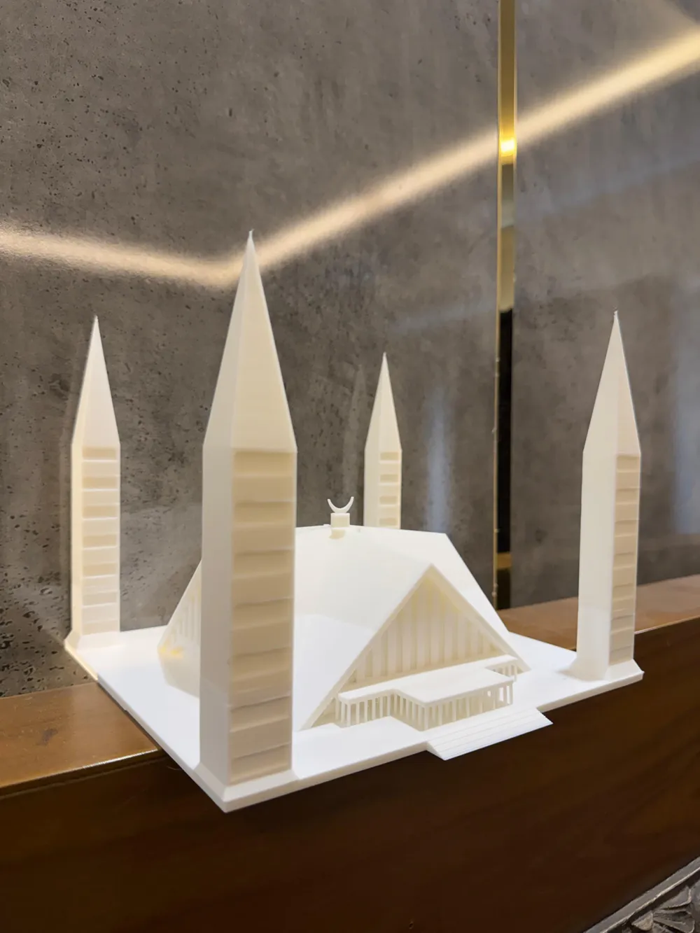 Shah Faisal Mosque Islamabad SUPPORT FREE by Regal679 MakerWorld ...