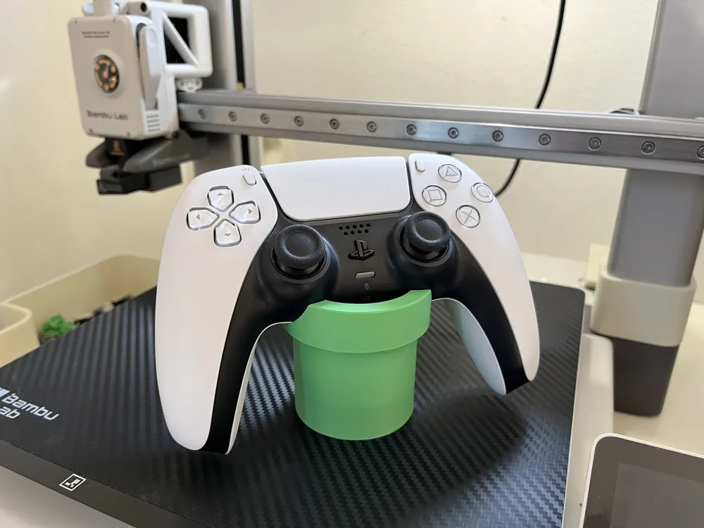 PS5-Controllerstand (DualSense) Mario Warp Pipe by BricksByOskar ...