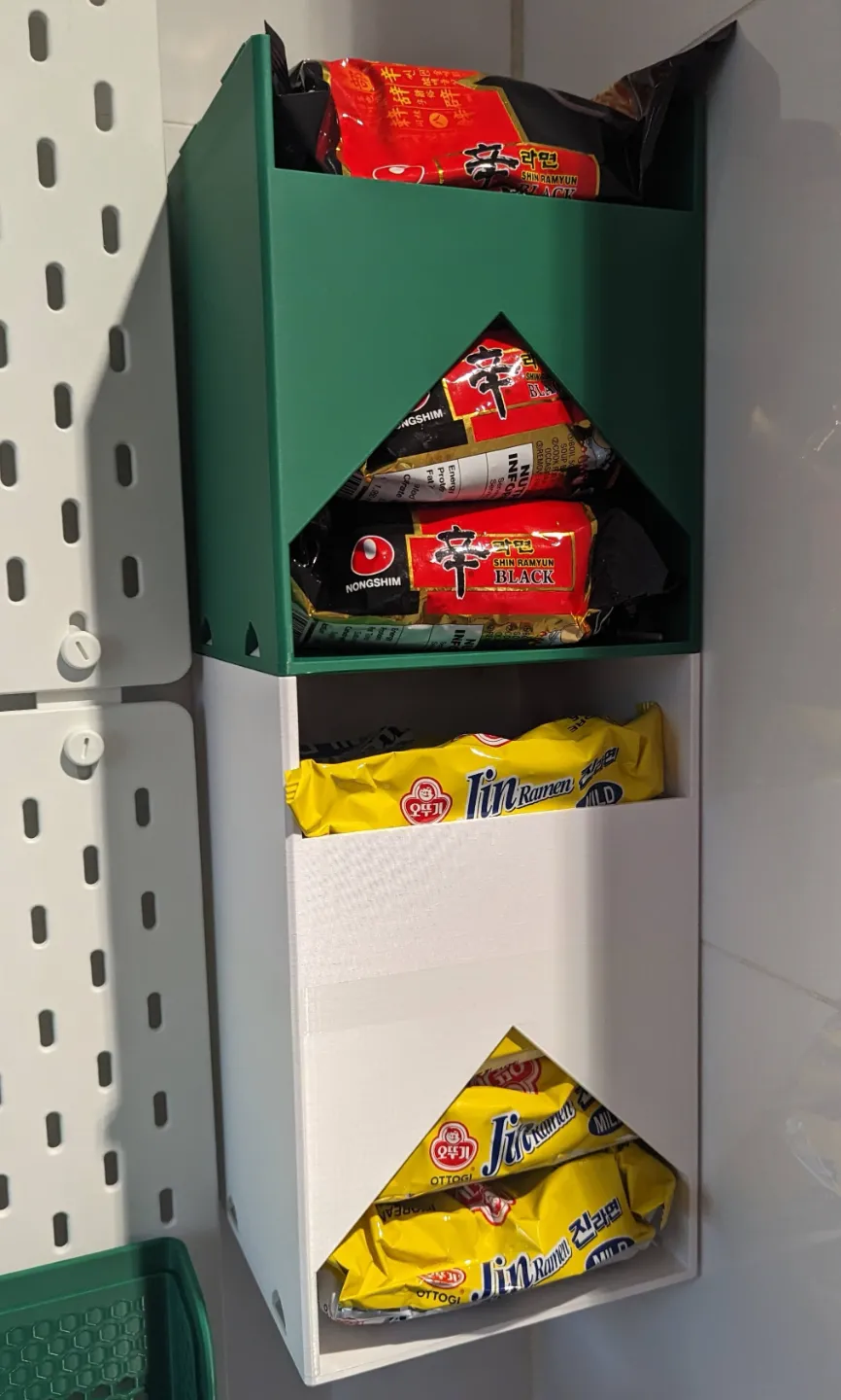 Noodle Dispenser, modular, wall mounted by CosmicNimbus - MakerWorld