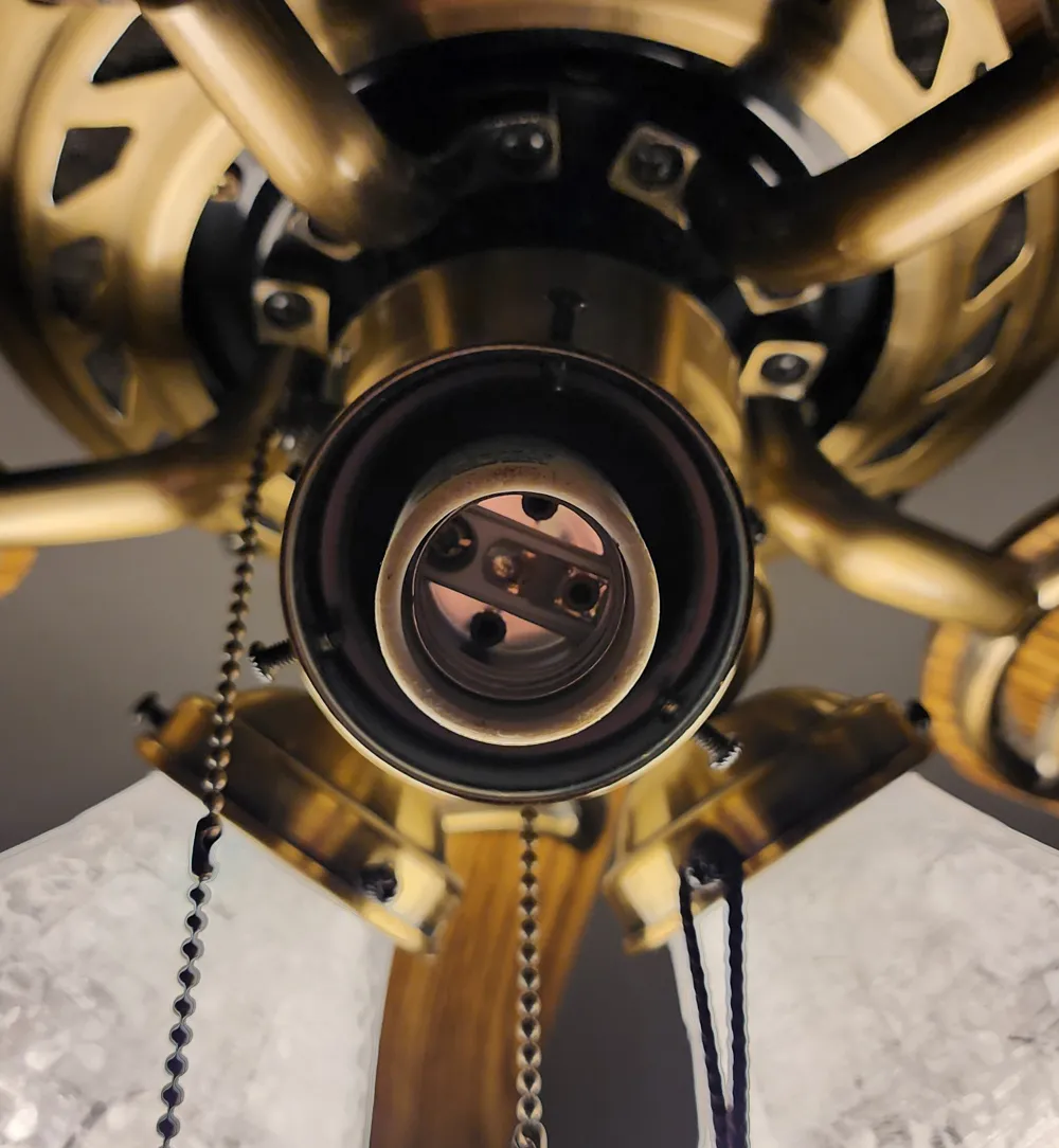 Ceiling Fan Light Fixture V4 - Free 3D Print Model - MakerWorld