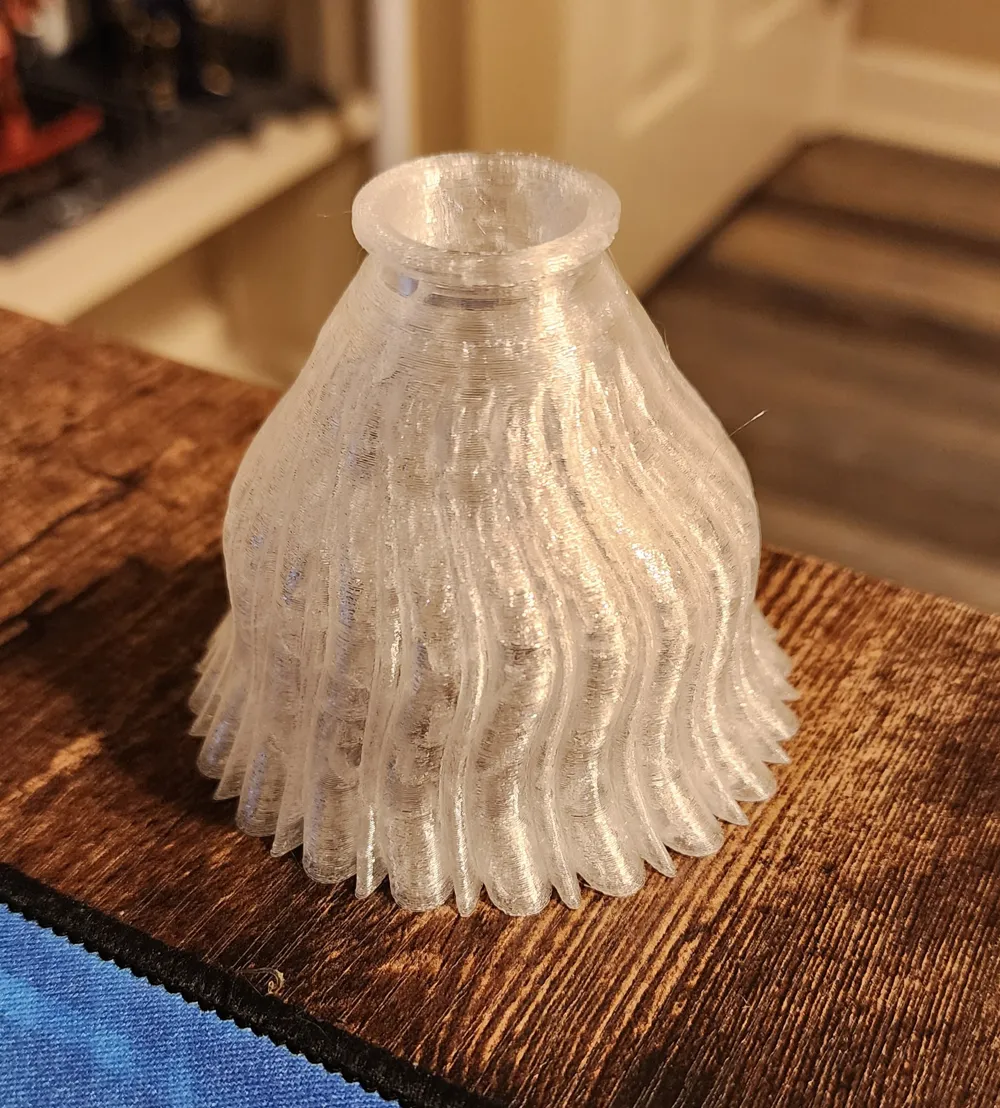 Ceiling Fan Light Fixture V4 - Free 3D Print Model - MakerWorld