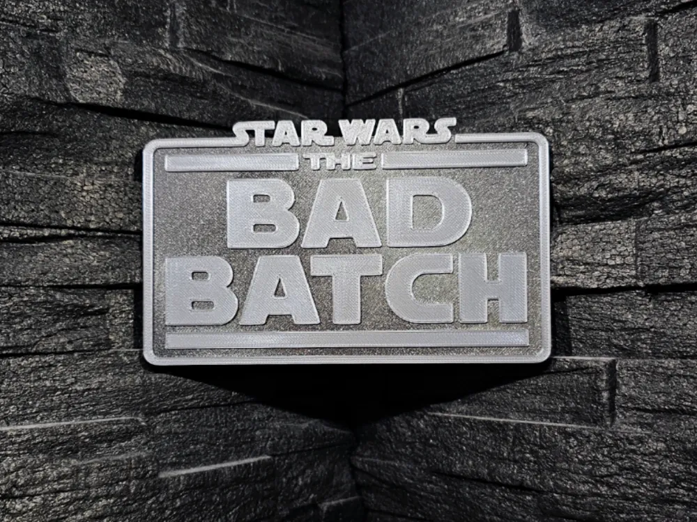 StarWars - Bad Batch Logo - Free 3D Print Model - MakerWorld