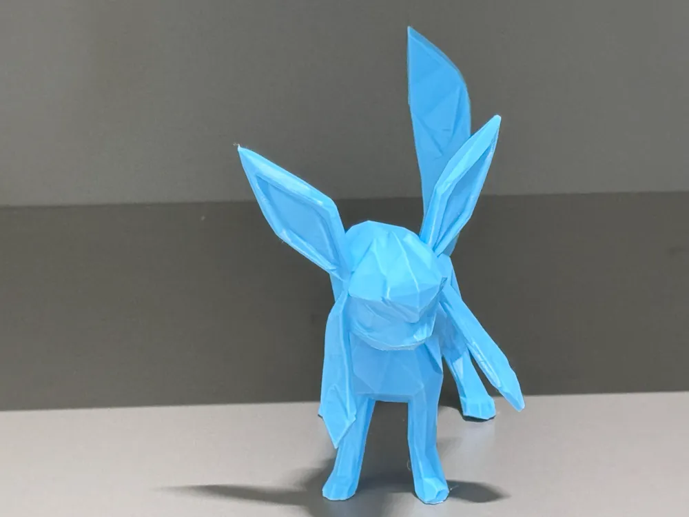 Pokemon Low Poly Glaceon by Astrakoizy - MakerWorld