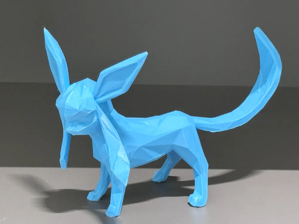 Pokemon Low Poly Glaceon by Astrakoizy - MakerWorld