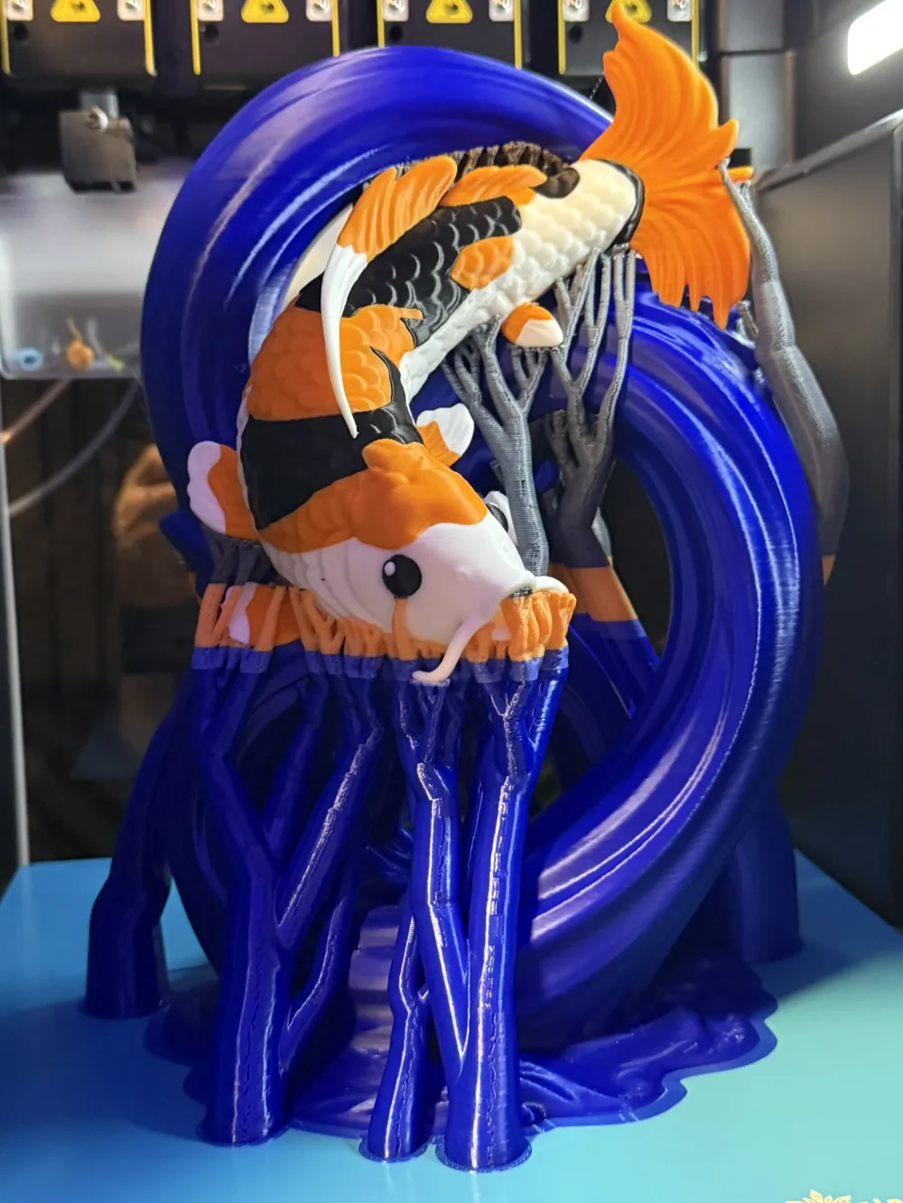 VAGUE D'HARMONIE - PRÉSENTOIR KOI - IMPRESSION AMS DIFFICILE - Modèle d ...