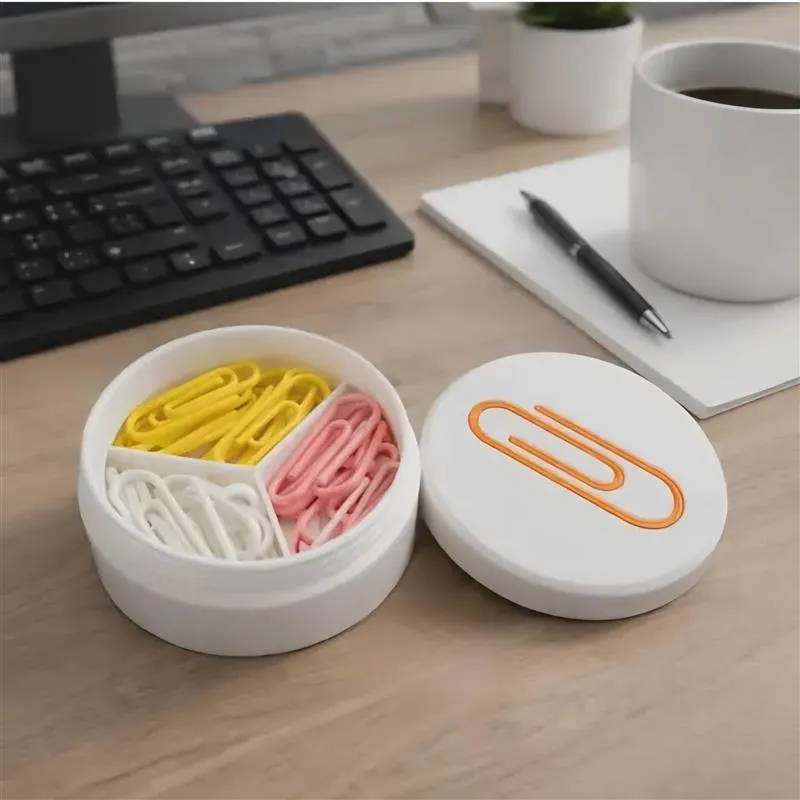 Paper Clips with a Paper clip box - Free 3D Print Model - MakerWorld