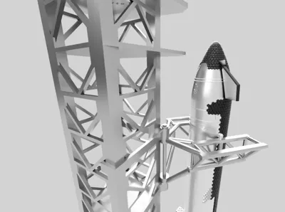 SpaceX Starship Generation 2 by CuriousAnt MakerWorld: Download Free 3D ...