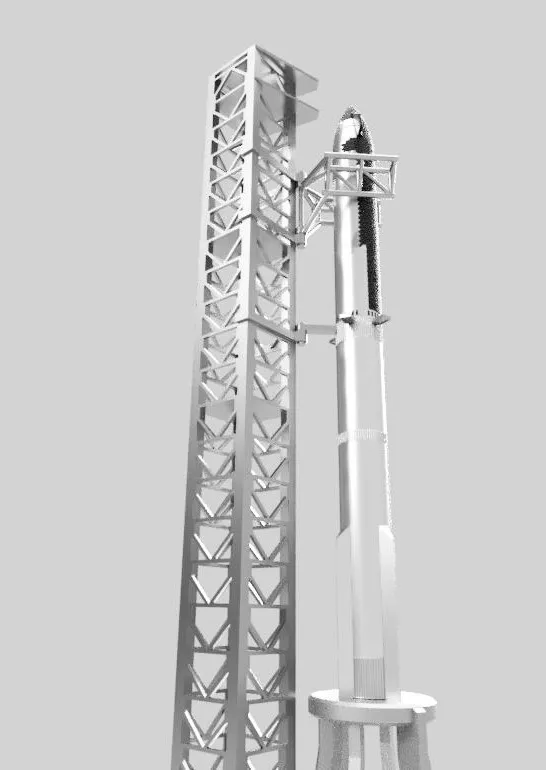 SpaceX Starship Generation 2 - Free 3D Print Model - MakerWorld