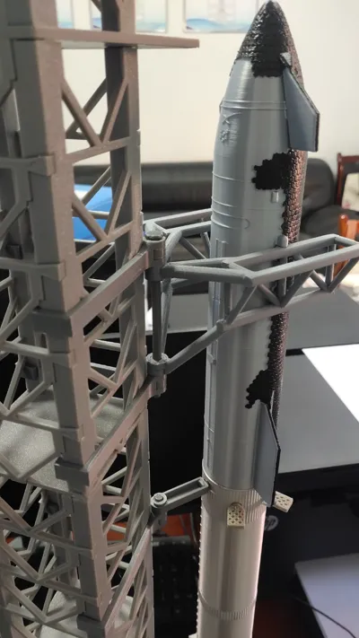 SpaceX Starship Generation 2 by CuriousAnt MakerWorld: Download Free 3D Models