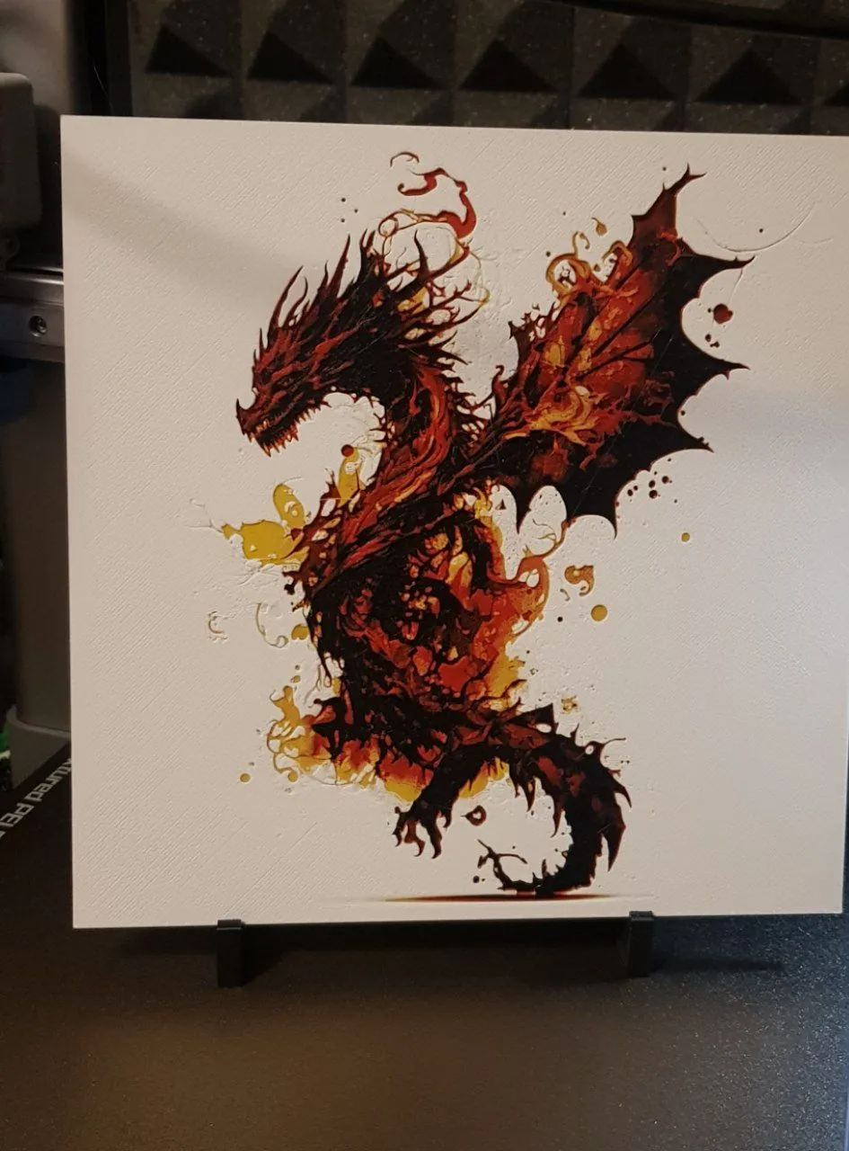 Dragon Hueforge by Zamby 3d - MakerWorld