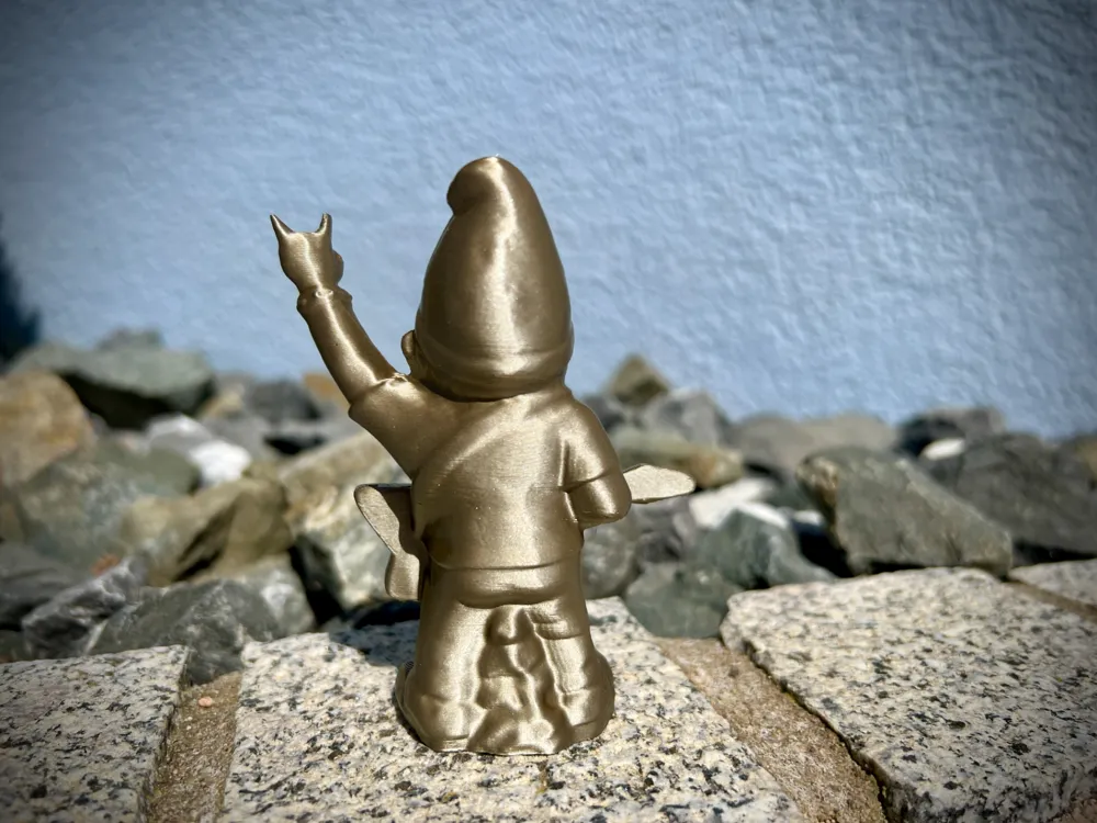 Heavy Rocker Garden Gnome by LemonArts MakerWorld: Download Free 3D Models