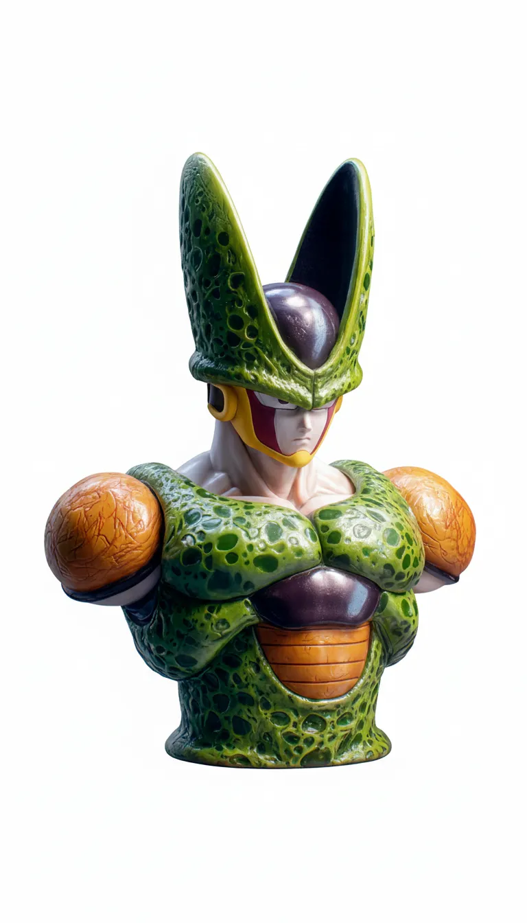 Perfect Cell Bust - Dragon Ball Z Collectible - Free 3D Print Model ...