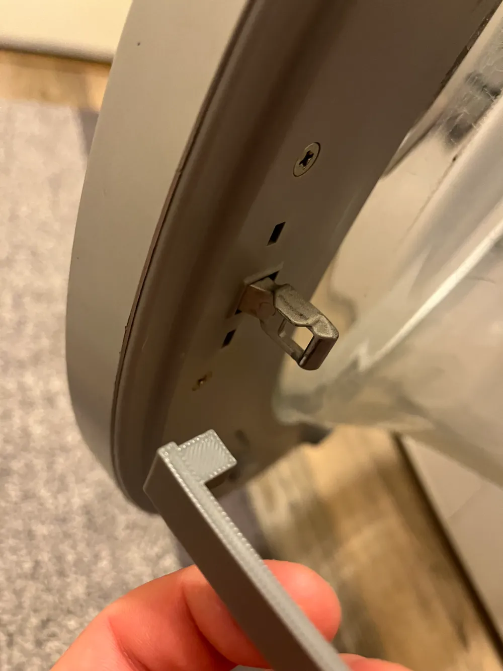LG Washer Door Prop - Free 3D Print Model - MakerWorld
