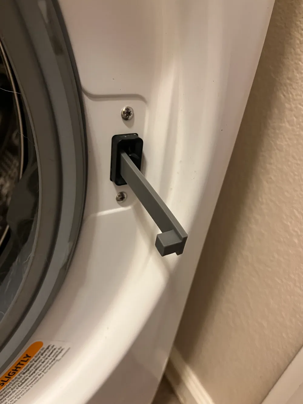 LG Washer Door Prop - Free 3D Print Model - MakerWorld