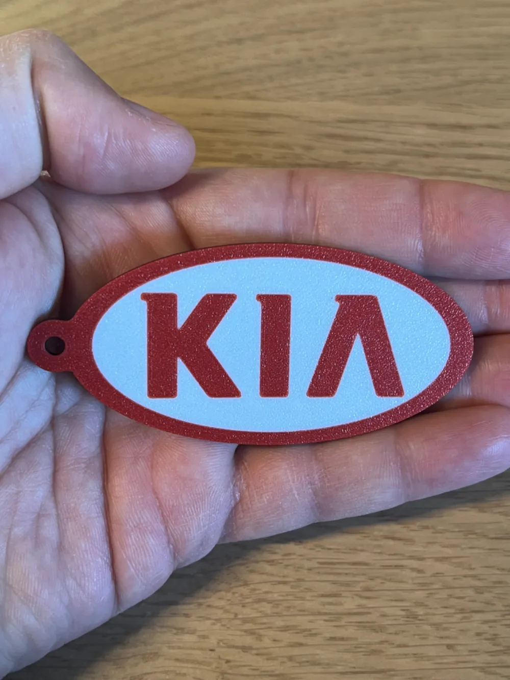 Kia (new and classic logo) keychain by 3Dingo - MakerWorld
