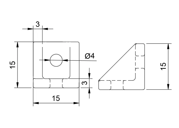 Right Angle Bracket/L Bracket/90 Bracket - Free 3D Print Model - MakerWorld