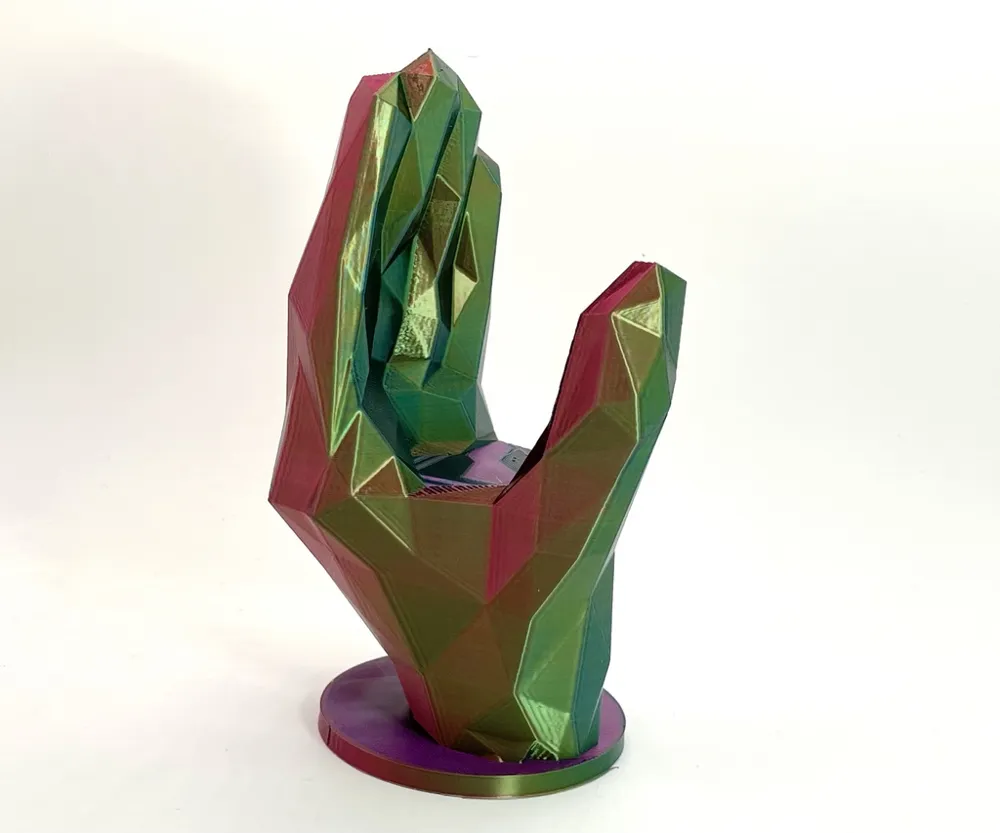 Low Poly Hand Phone Stand & Controller Holder by RyGuy Design ...