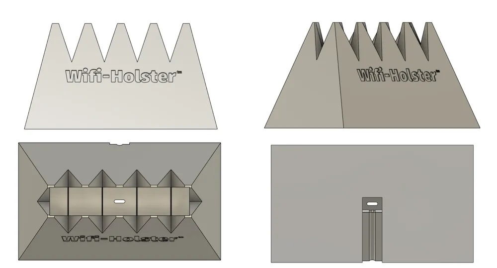 Netgear NightHawk M6 Pro - Wifi-Holster - Free 3D Print Model - MakerWorld