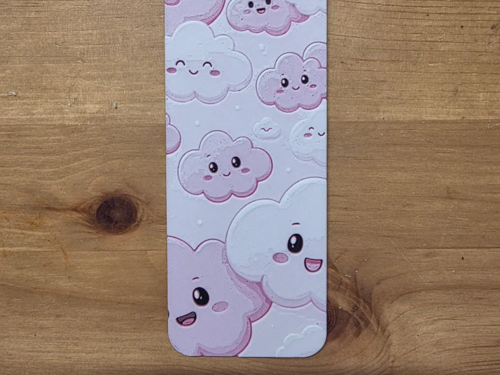 Cloud Bookmark - Free 3D Print Model - MakerWorld