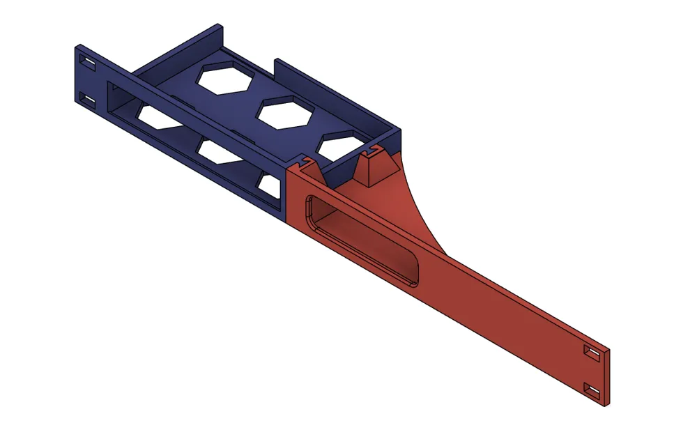 Netgear GS108 Rack Mount - Free 3D Print Model - MakerWorld