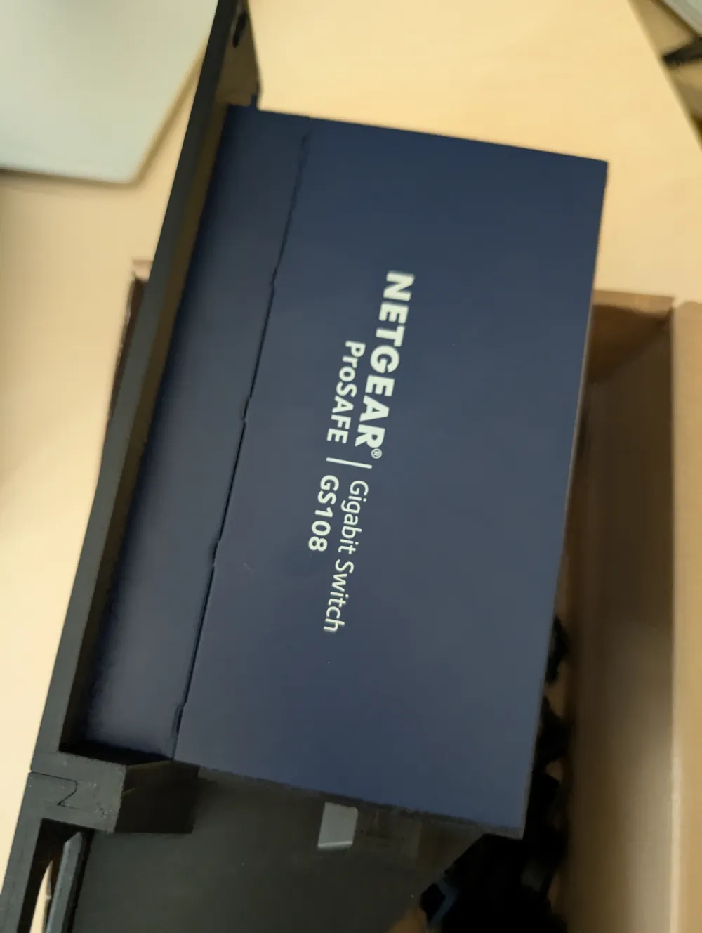 Netgear GS108 Rack Mount - Free 3D Print Model - MakerWorld