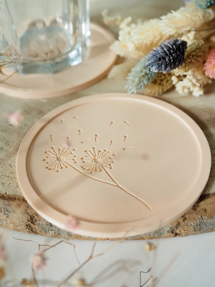 Dandelion Coasters - Free 3D Print Model - MakerWorld