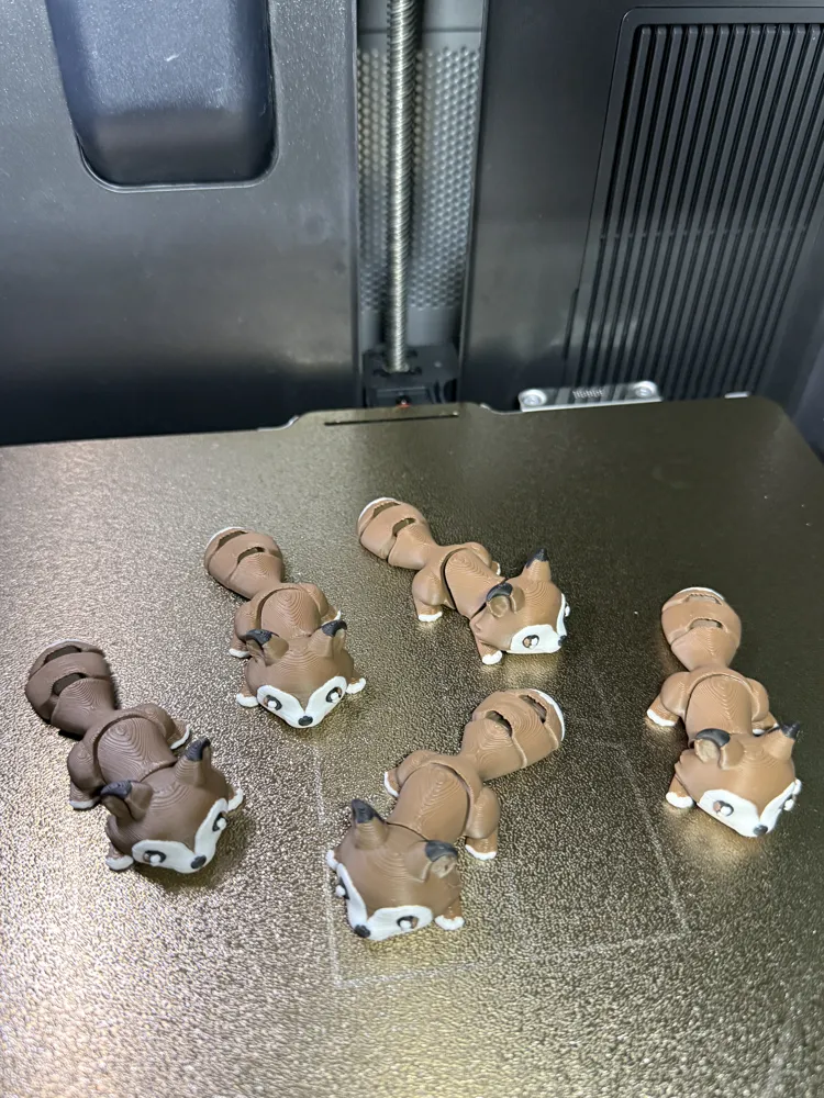 Flexi Mini Squirrel - Free 3D Print Model - MakerWorld
