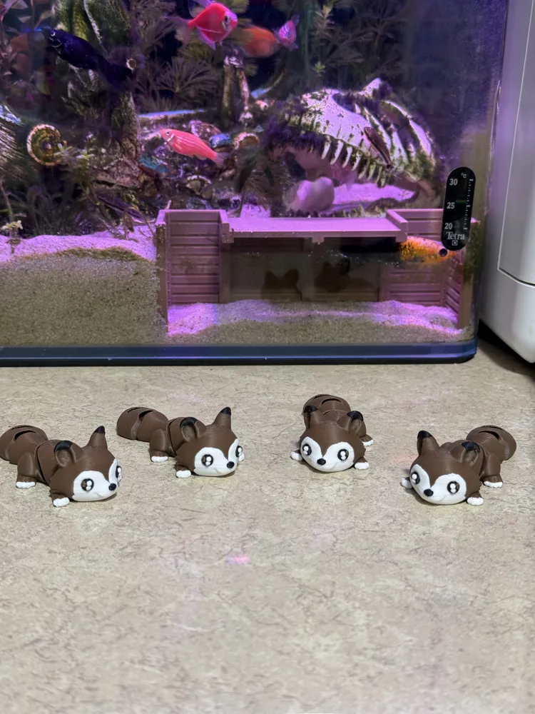Flexi Mini Squirrel - Free 3D Print Model - MakerWorld
