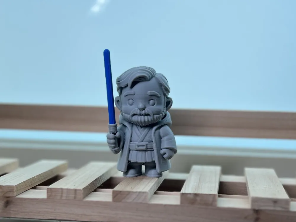 Cute Obi-Wan Kenobi by D-studio MakerWorld: Download Free 3D Models