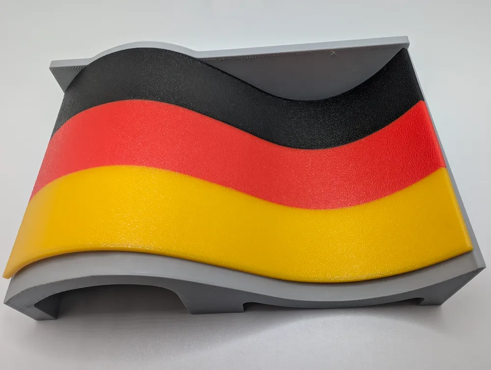 TriColor Horizontal Flag / Plate by Sage Prints and Design - MakerWorld