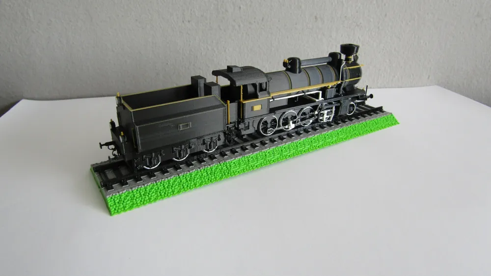 Steam Locomotive 434.0 ČSD "Four-wheeler" H0 by Petr L. - MakerWorld