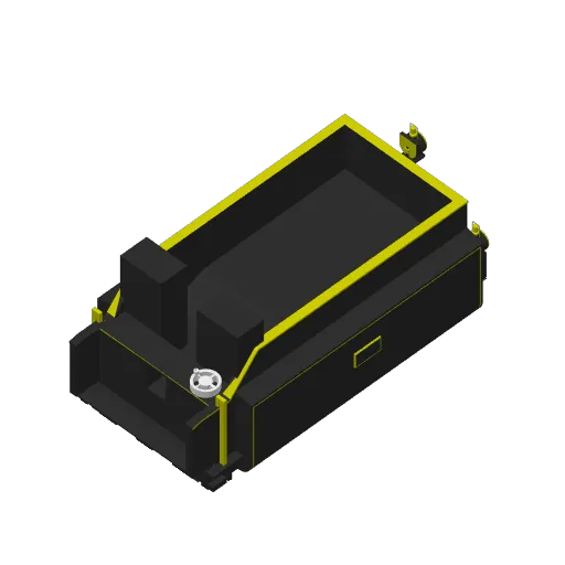 Steam Locomotive 434.0 ČSD "Four-wheeler" H0 - Free 3D Print Model ...