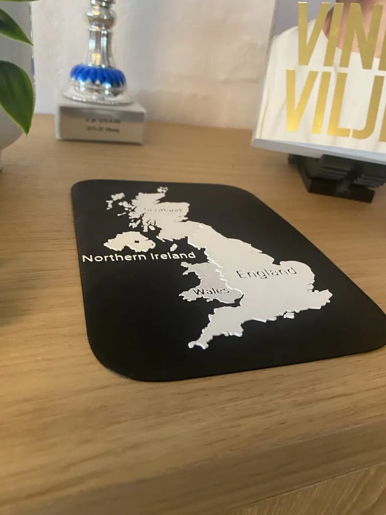 UK map by Gustav, Villum og Far MakerWorld: Download Free 3D Models