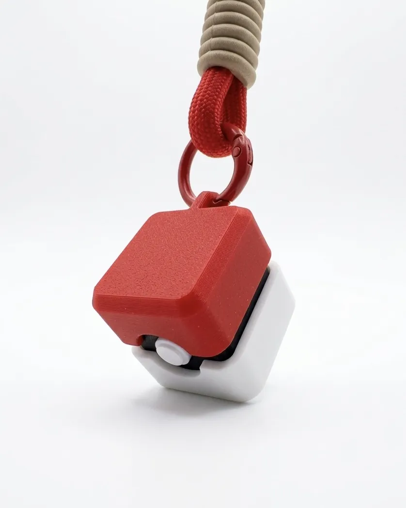 Poke Ball Fidget Clicker - Free 3D Print Model - MakerWorld
