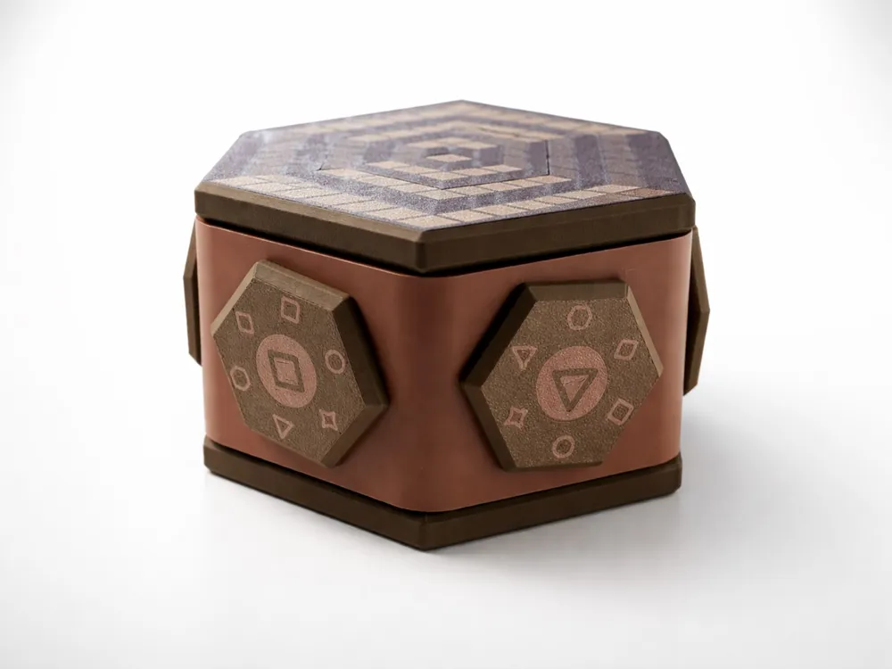 Roman Scrollbox | Puzzlebox (Cryptex Decyphering) - Free 3D Print Model ...