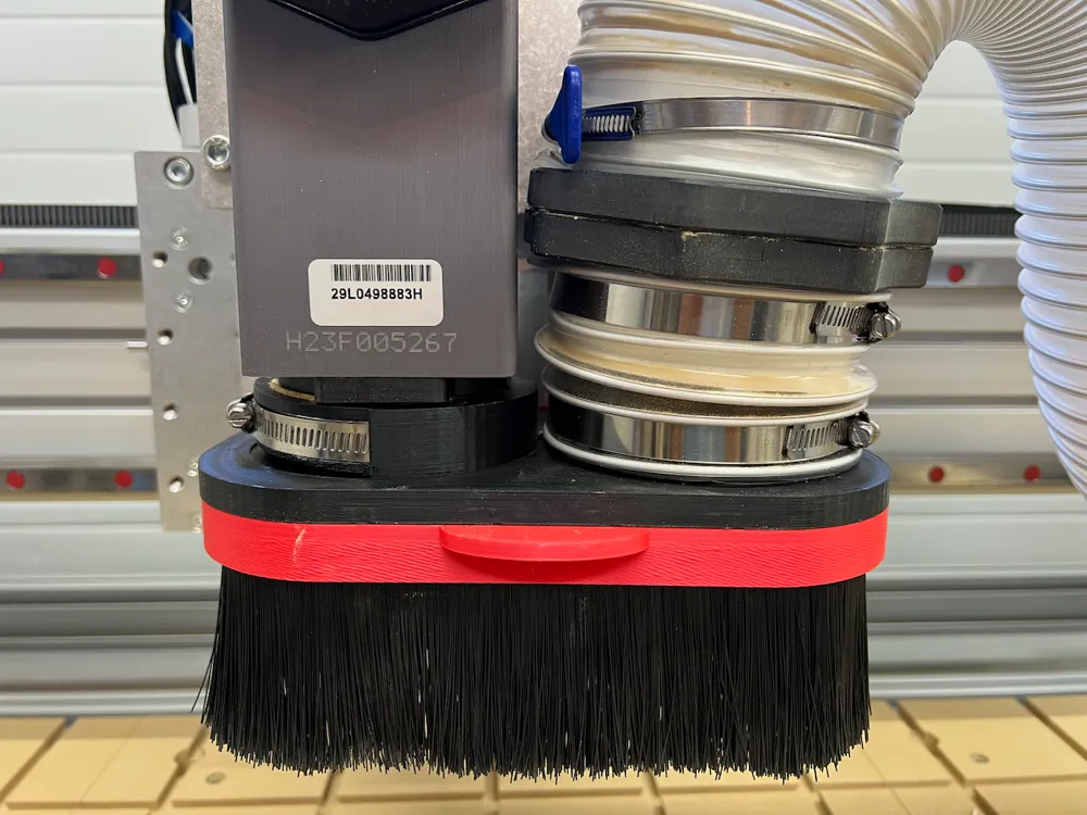AVID CNC Hiteco 4HP Dust Shoe 4" Dust Collection by Michael R ...