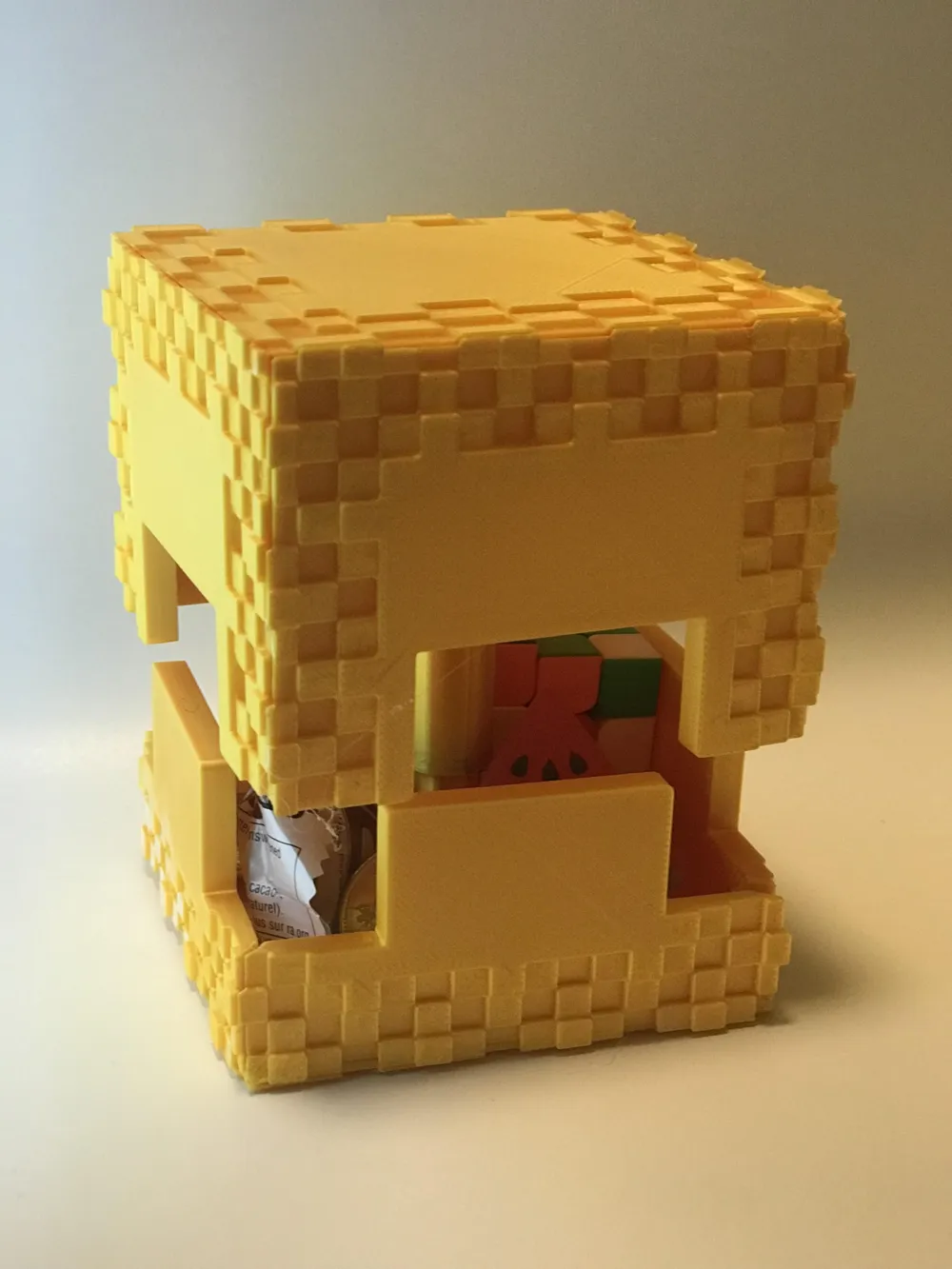 Minecraft Twisting Shulker Box Container - Free 3D Print Model - MakerWorld