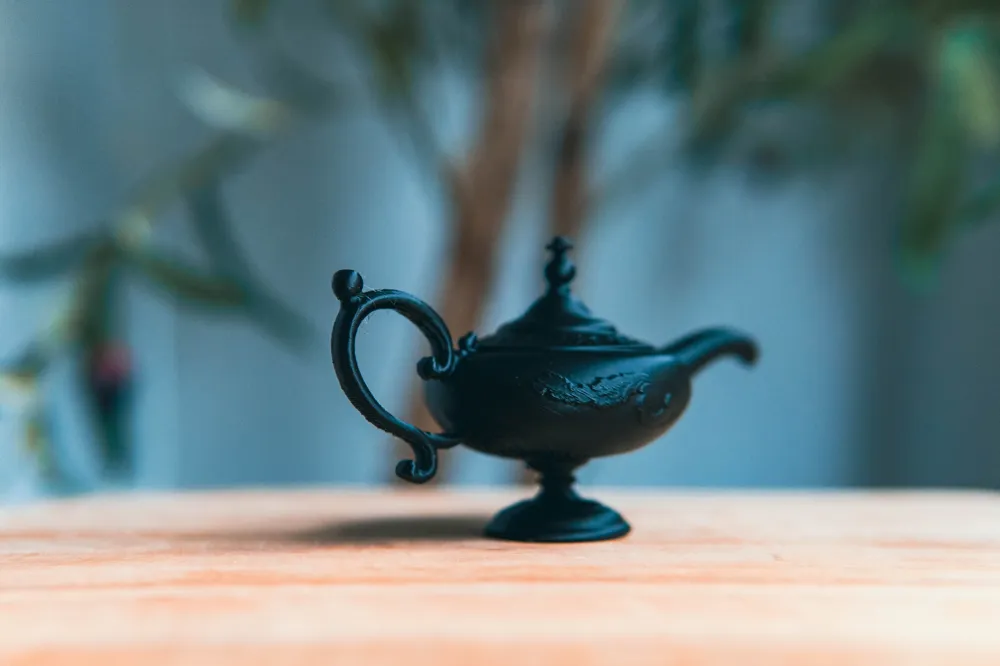 Stylized Genie Lamp - Free 3D Print Model - MakerWorld