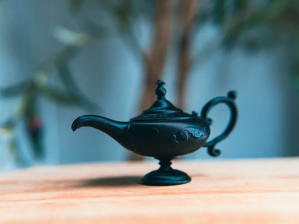 Stylized Genie Lamp - Free 3D Print Model - MakerWorld