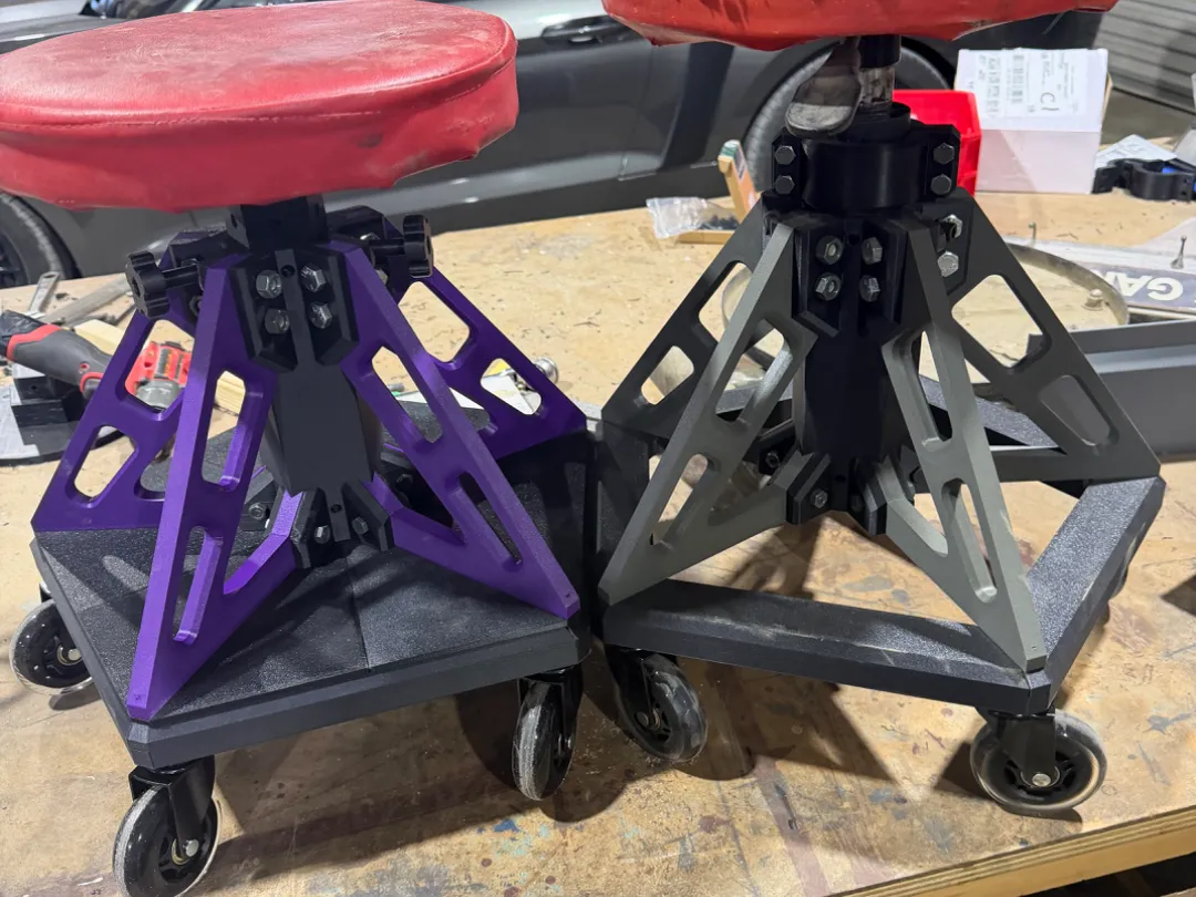 shop stool modeled after a viper stool - Free 3D Print Model - MakerWorld