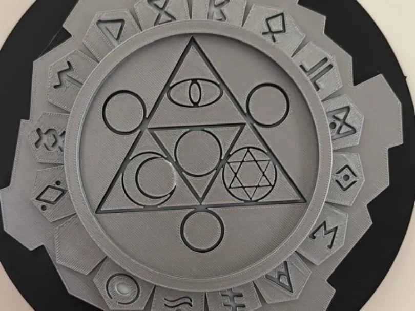 Summoning Circle - Free 3D Print Model - MakerWorld