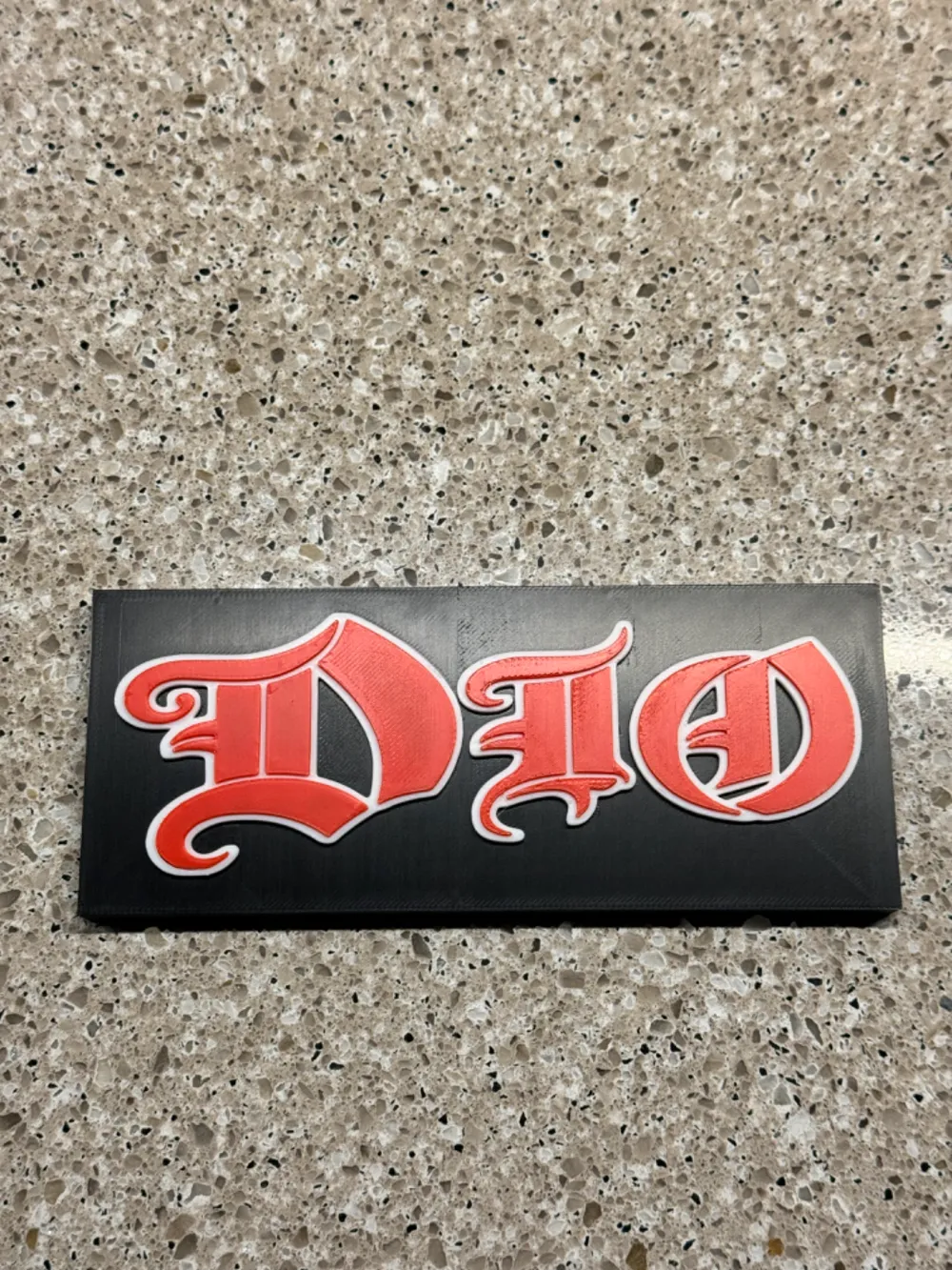 Dio Band Sign Remixed by davglass - MakerWorld