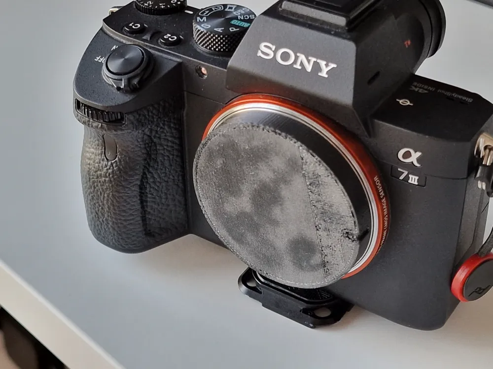 Sony camera E-mount cap by 3dmodelmann - MakerWorld