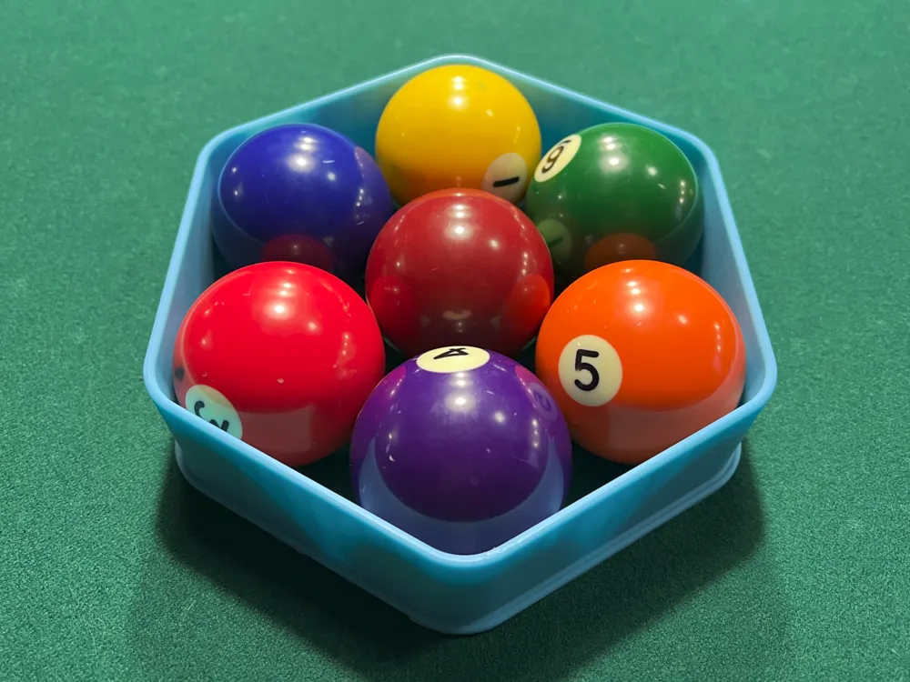 7-Ball Pool Rack by Douglasthepuglas MakerWorld: Download Free 3D Models