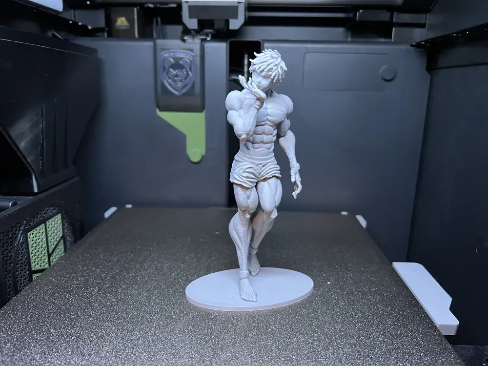 Baki Muscle Figurine The Warrior’s Calm by Starlayer Studio MakerWorld ...