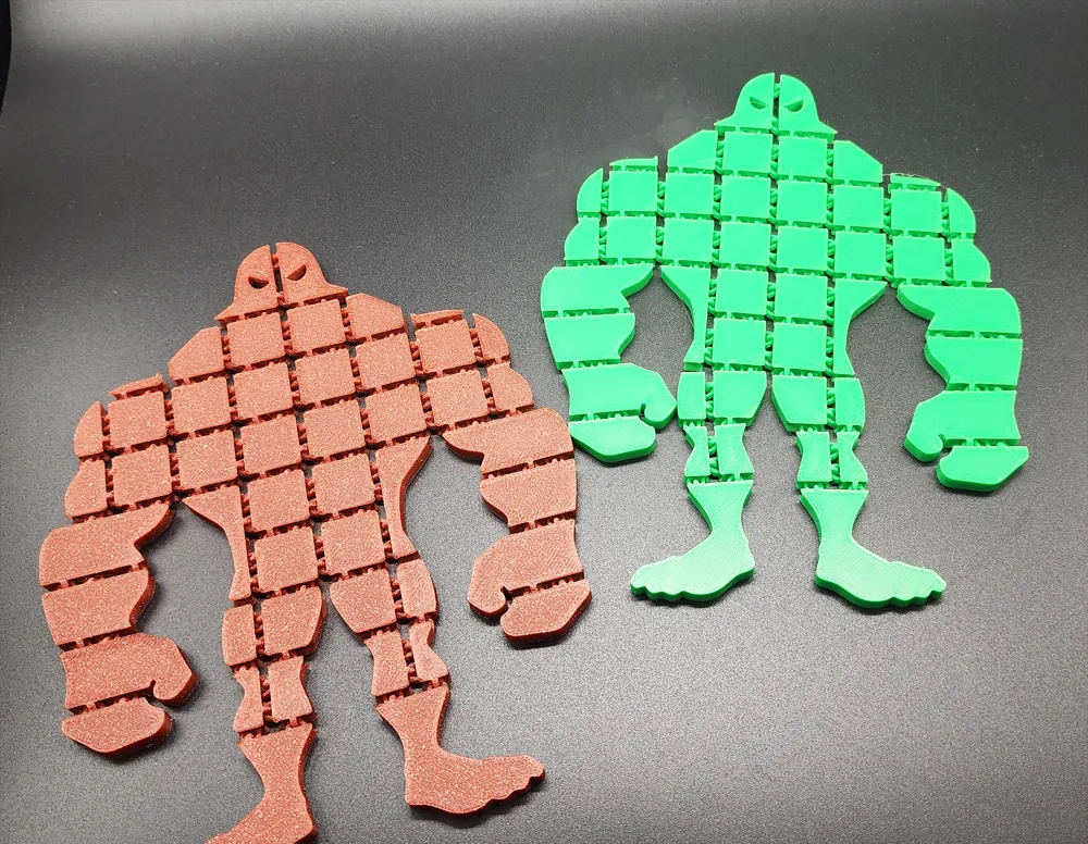 Monster - Flexible Halloween Fabrics by Triple G Workshop - MakerWorld