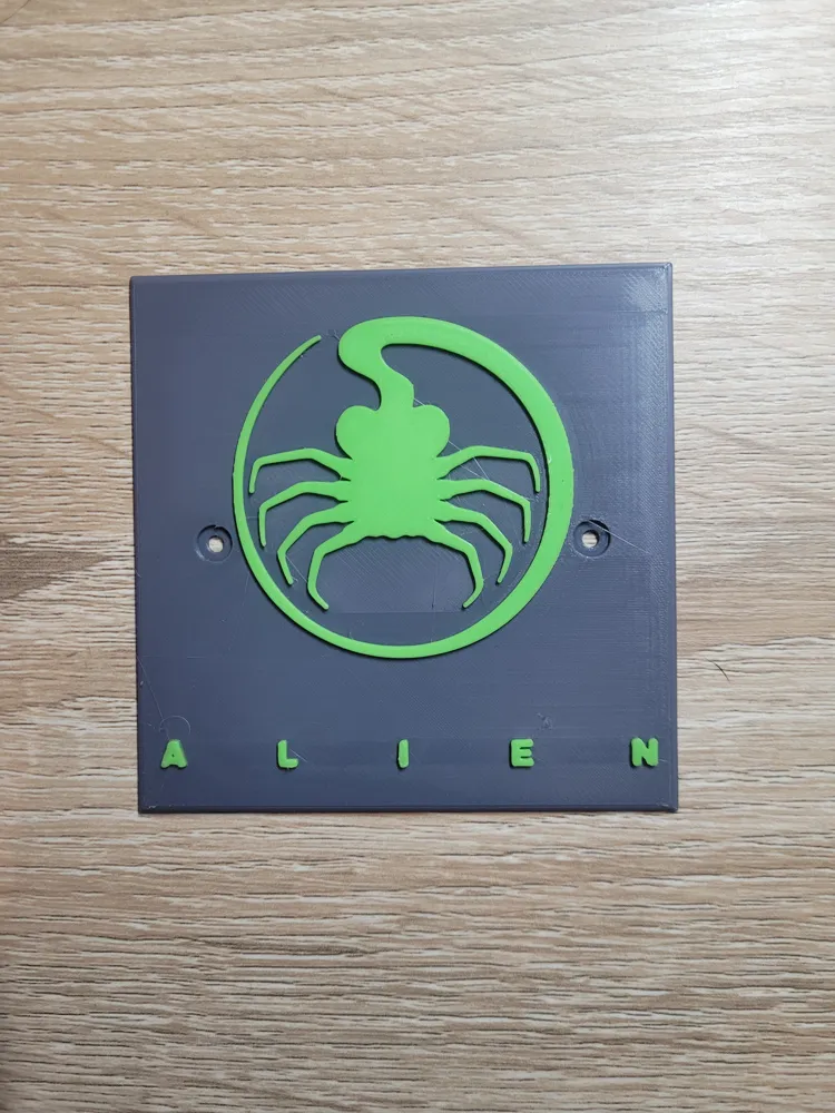 Xenomorph and Facehugger Electrical Box Cover - Free 3D Print Model ...
