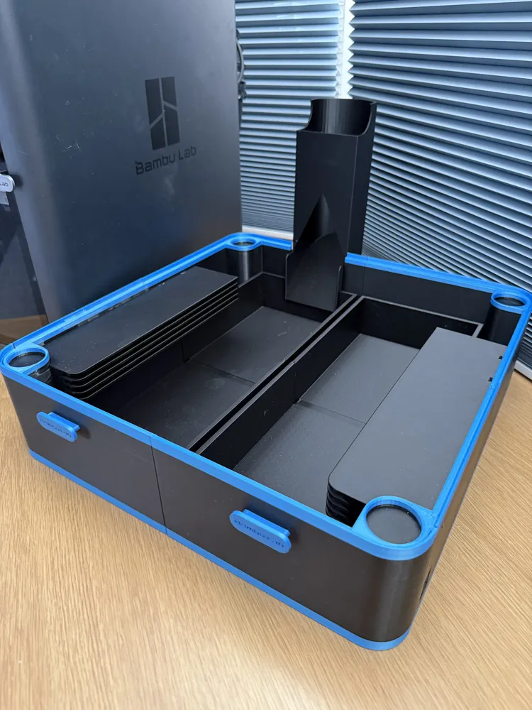 X1, P2S, P1S Poop Chute & Under Printer Storage by AJ MakerWorld ...